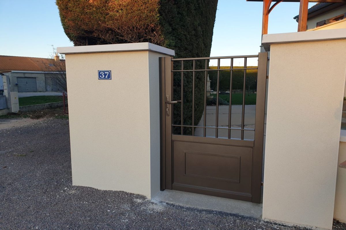 Portillon en aluminium - BGS ALU